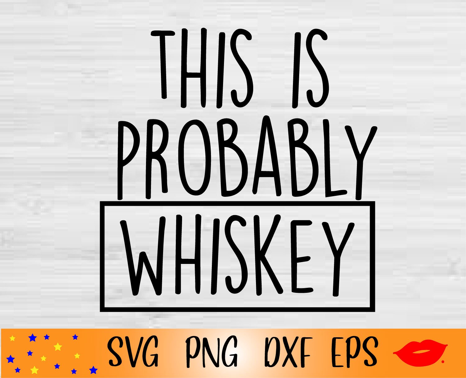 This is Probably Vodka Bundle SVG File-drinking Tumbler Labels - Etsy