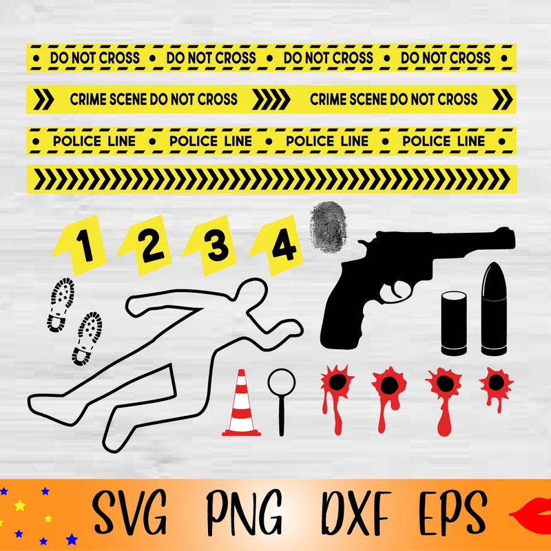Crime Scene Party - Etsy