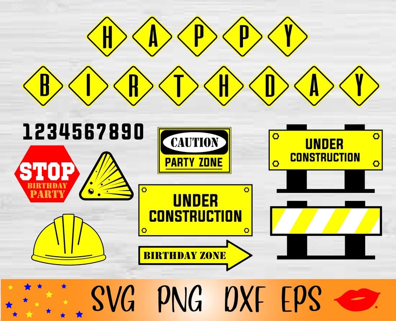 Construction Crew Birthday Party Svg-second Birthday Png-baby - Etsy