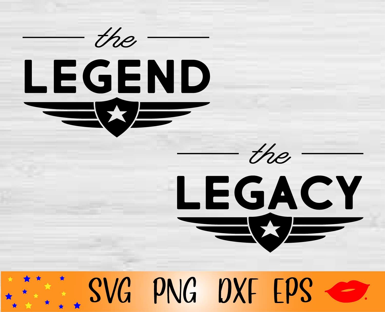 The Legend Svg-the Legacy Svg-father's Day Png-dxf-eps - Etsy Australia