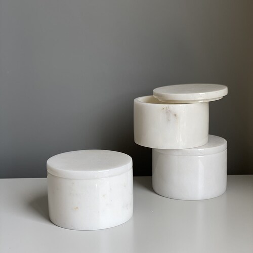 Green Marble Storage Cache Box - Etsy