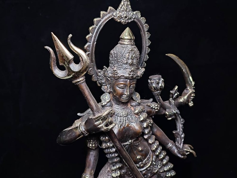Mahakali Statue - Etsy