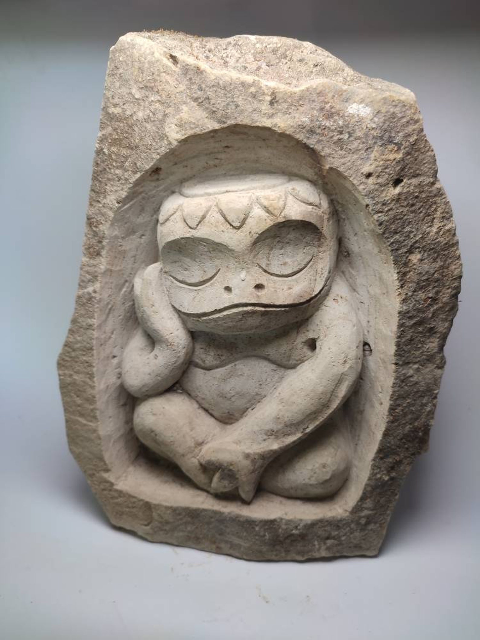 Japanese Kappa Statue - Etsy