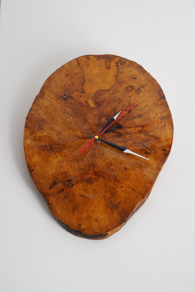 Unique Wooden Wall Clock - Etsy UK