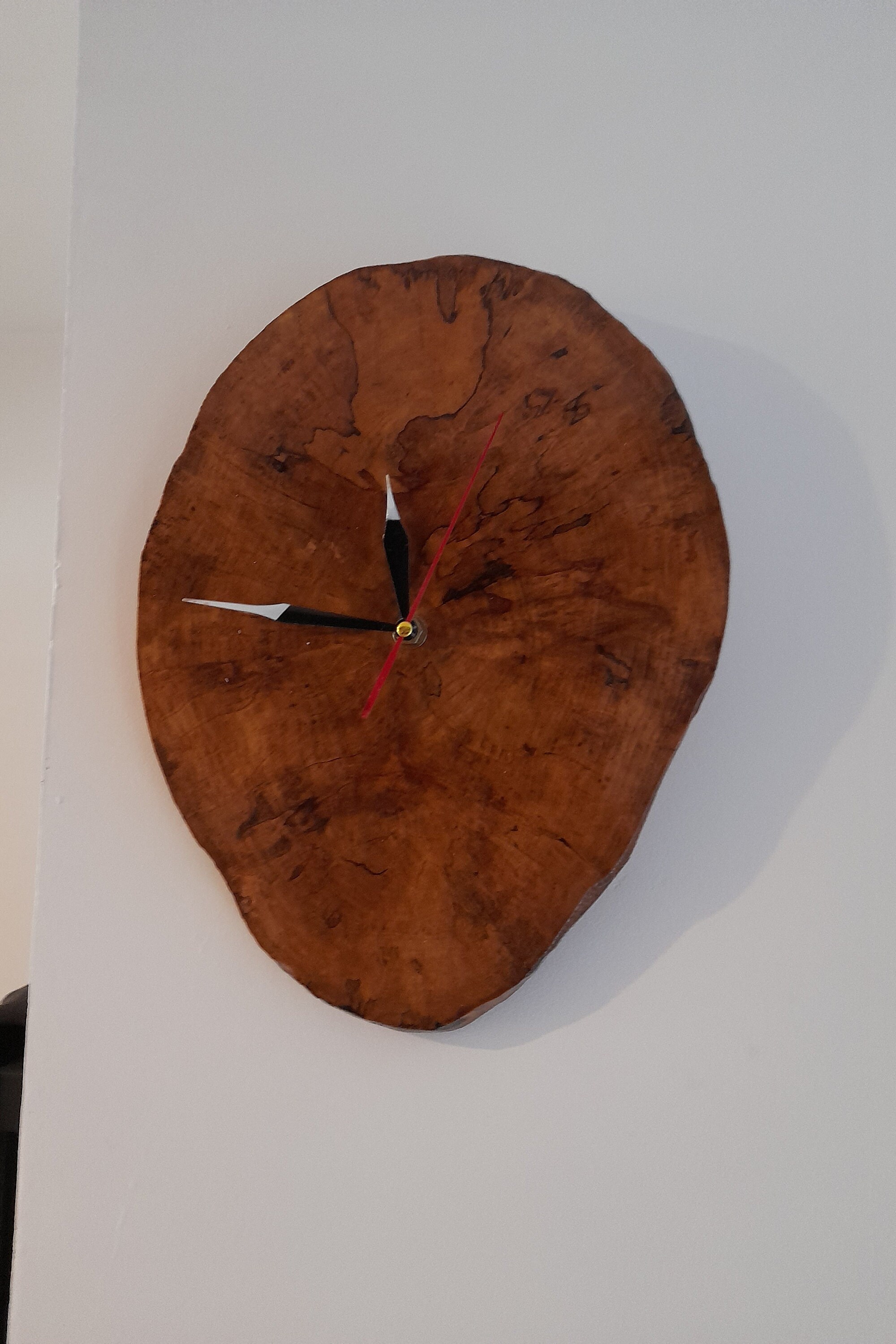 Unique Wooden Wall Clock - Etsy UK