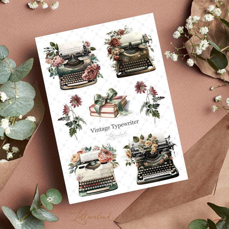 Typewriter Stickers - Etsy Australia
