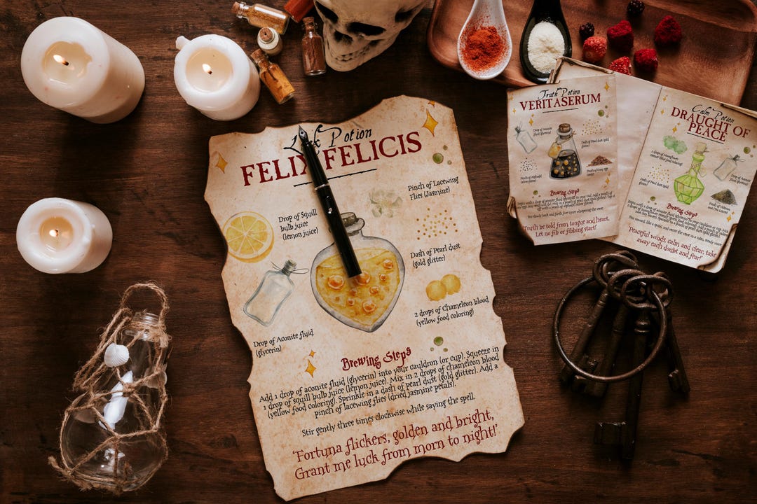 Potion Poster | Potions Decor | Printable Potions | Magical Potions and ...