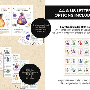 Halloween Potion Play | Kids Halloween Potion Cards | Potion Making ...