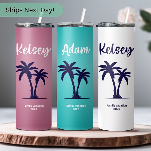 Vacation Tumbler - Etsy
