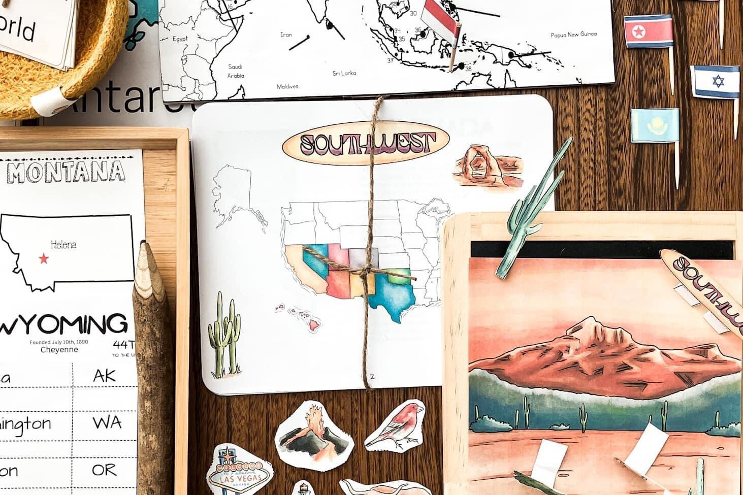 Heart Spark Homeschool Our 50 States Unit Study - Etsy