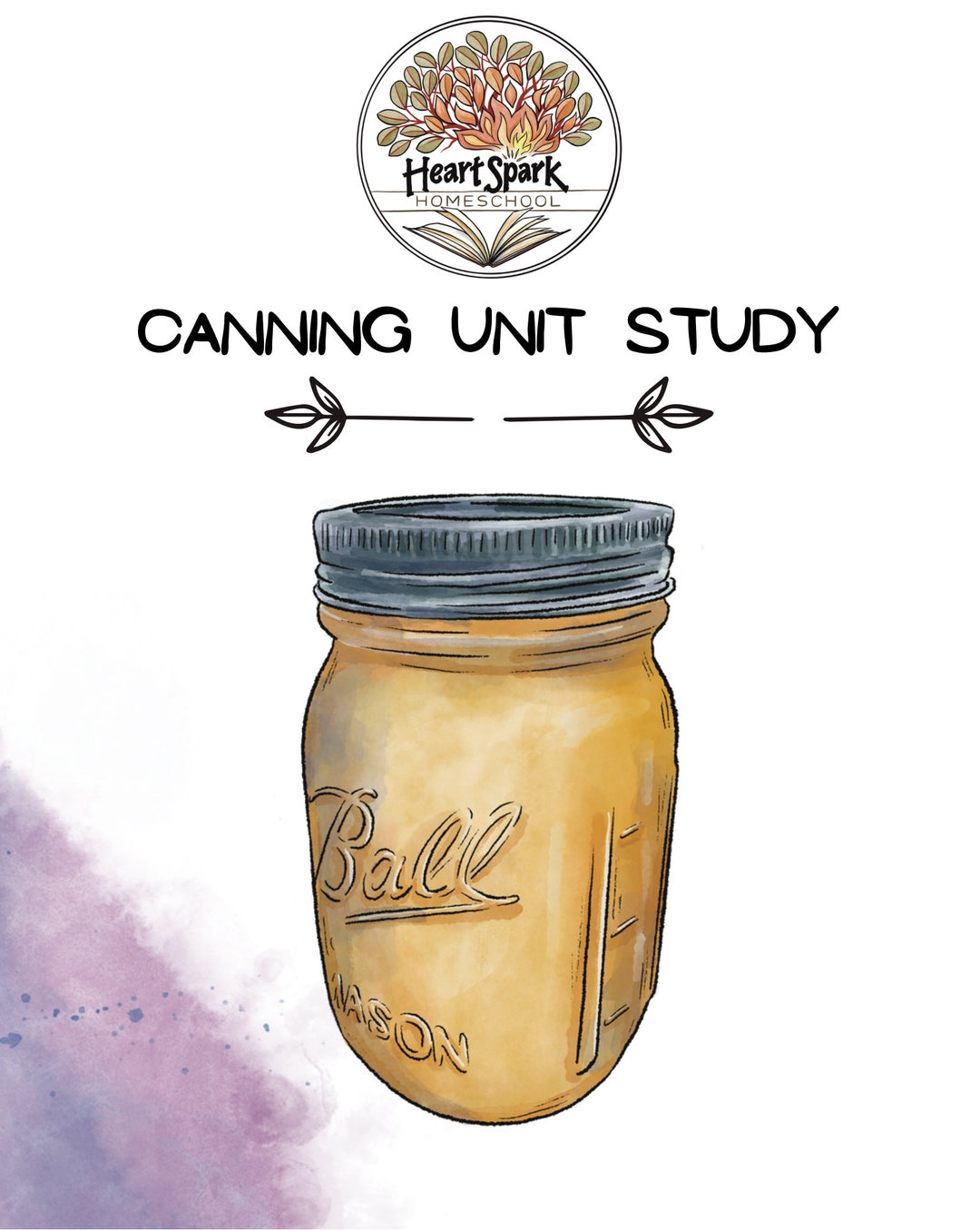Canning Unit Study for Kids: Heart Spark Homeschool - Etsy