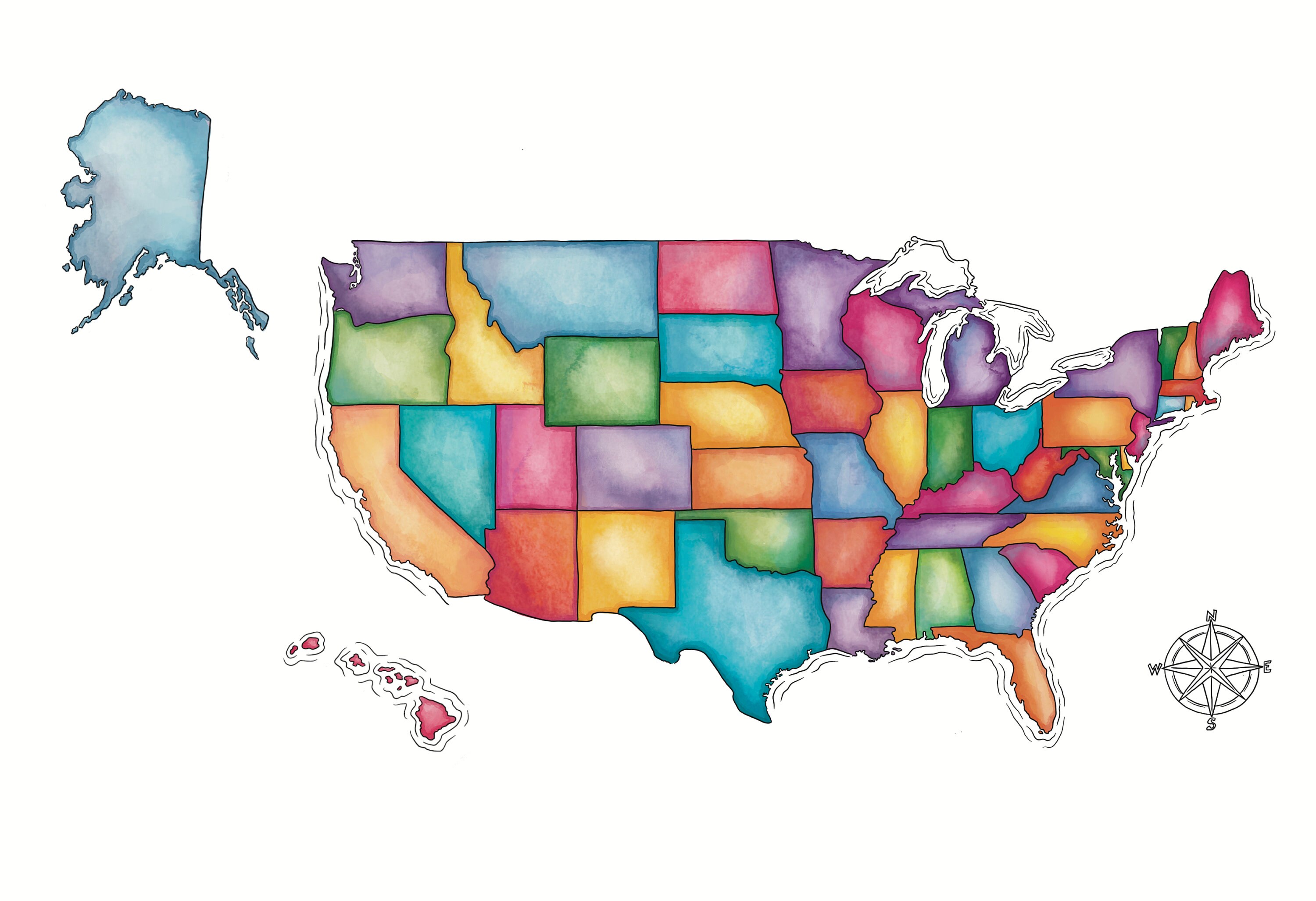Heart Spark Homeschool 50 States Unit Study: MIDWEST - Etsy