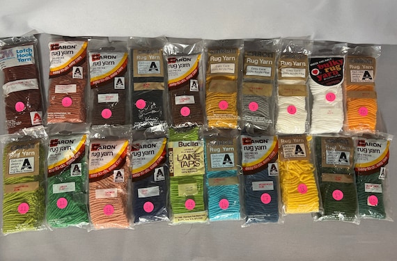 Latch Hook Rug Yarn - Etsy