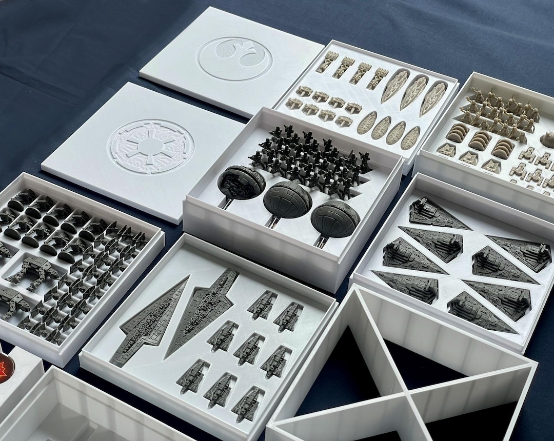 DIGITAL FILE for 3D PRINTING - Star Wars Rebellion Board Game Sorting ...