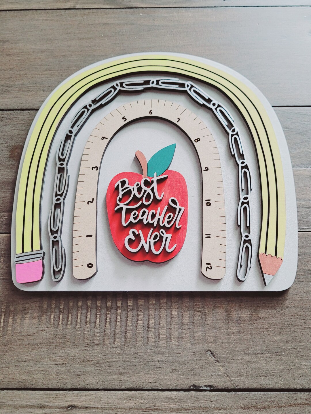 Teacher Appreciation Rainbow - Etsy