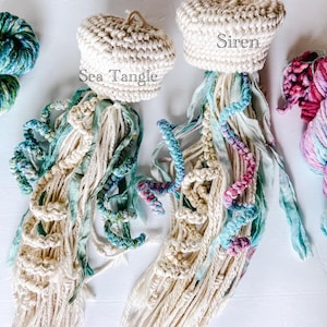 Macrame Hanging Jellyfish, Coastal Sea Creatures Decor, Nautical ...