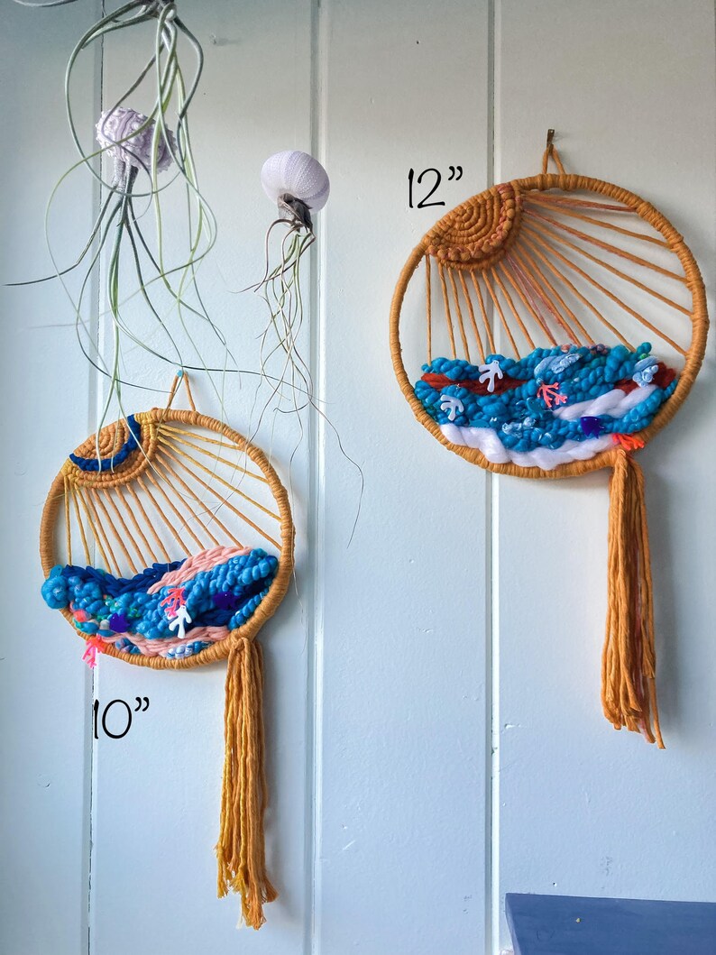 Under the Sea Wall Hanging, Nautical Decor, Coastal Cottage Dream ...