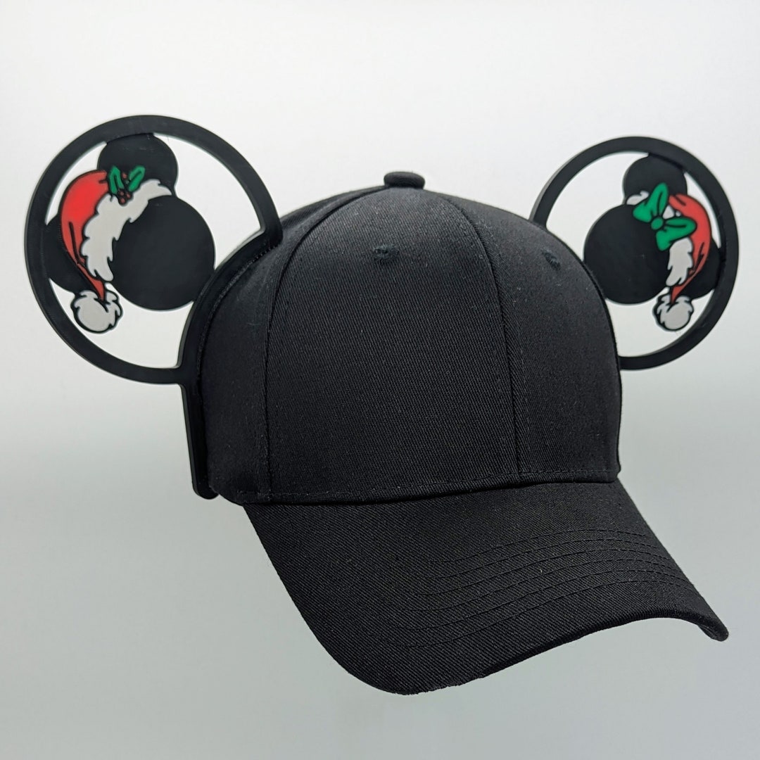 Santa Hat - Premium Hat Ear Clips - Etsy