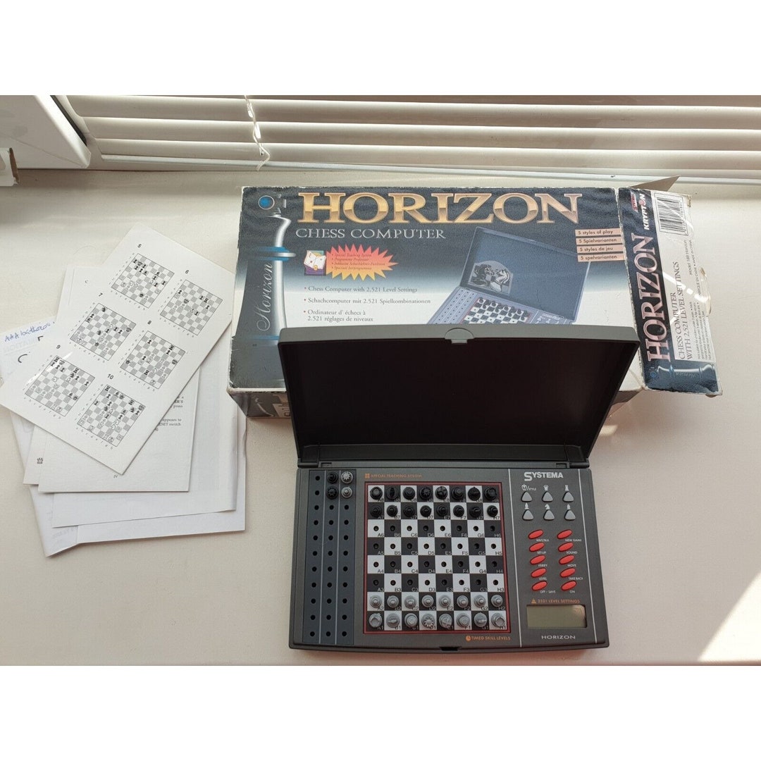 Systema Krypton Horizon Travel Portable Chess Computer 188 Working - Etsy
