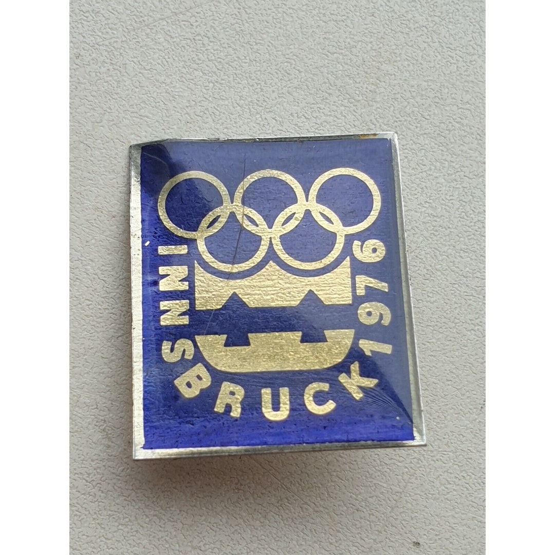 Innsbruck 1976 Austria Olympics 1976 Badge Pin Soviet Propaganda ...