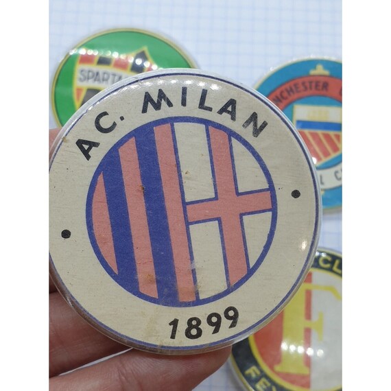 AC Milan Football Club rare vintage soviet plastic pi… - Gem