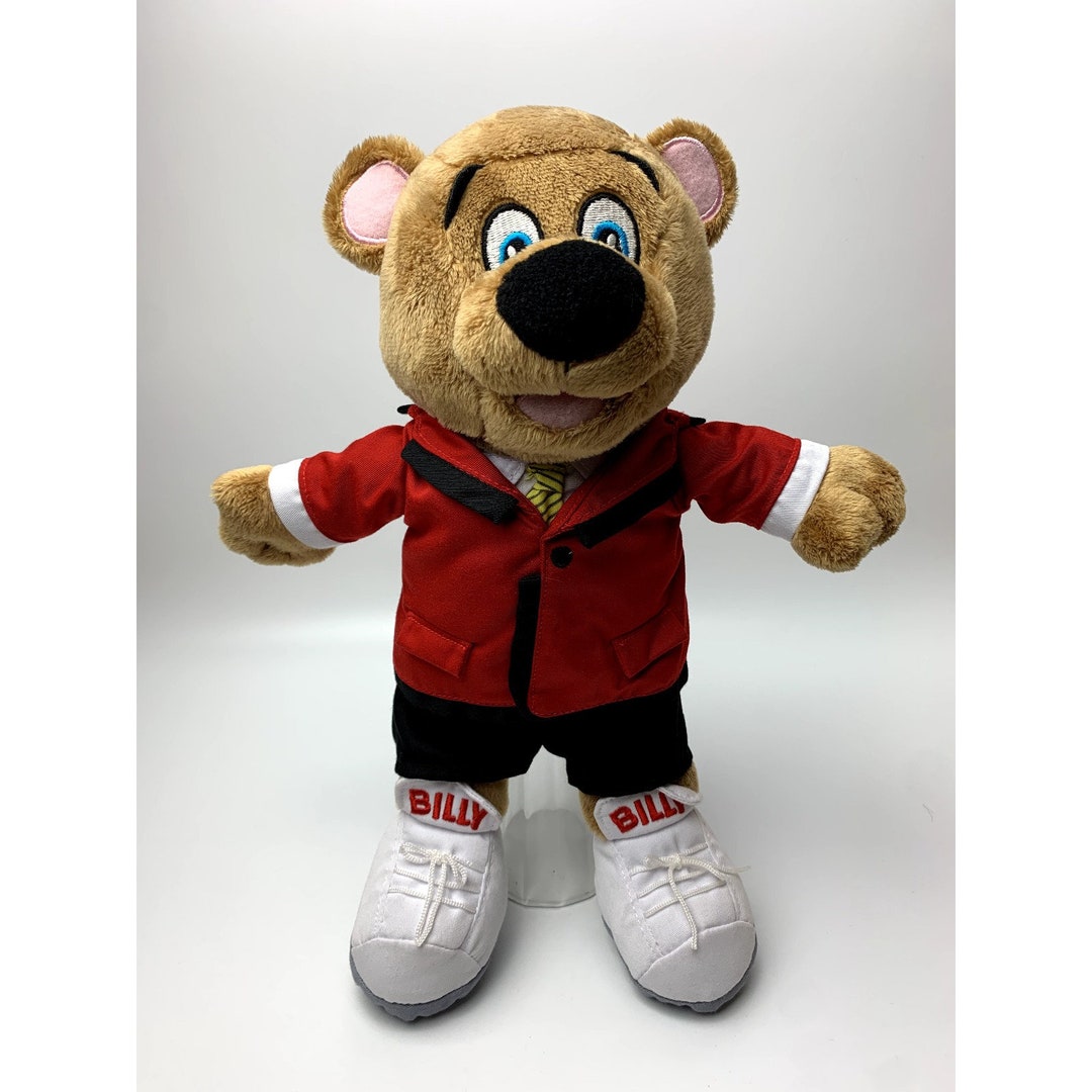Butlins Billy Bear Red Jacket Plush 15'' - Etsy