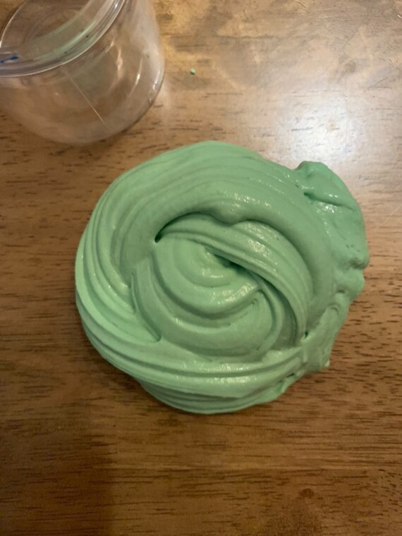 Basic green slime | Etsy