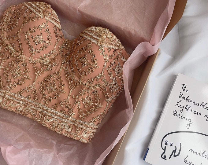 Crop Top Bustier Corset - Etsy