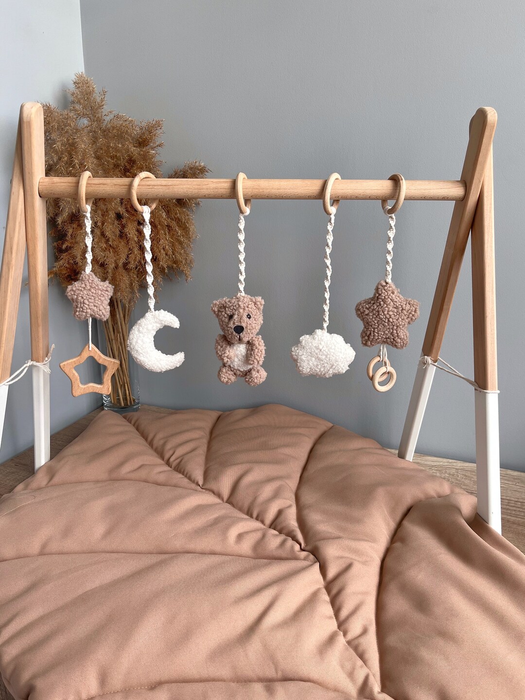 Boucle Baby Gym Play Toys Montessori Toys Gift Newborn Toddler Gym Toy ...