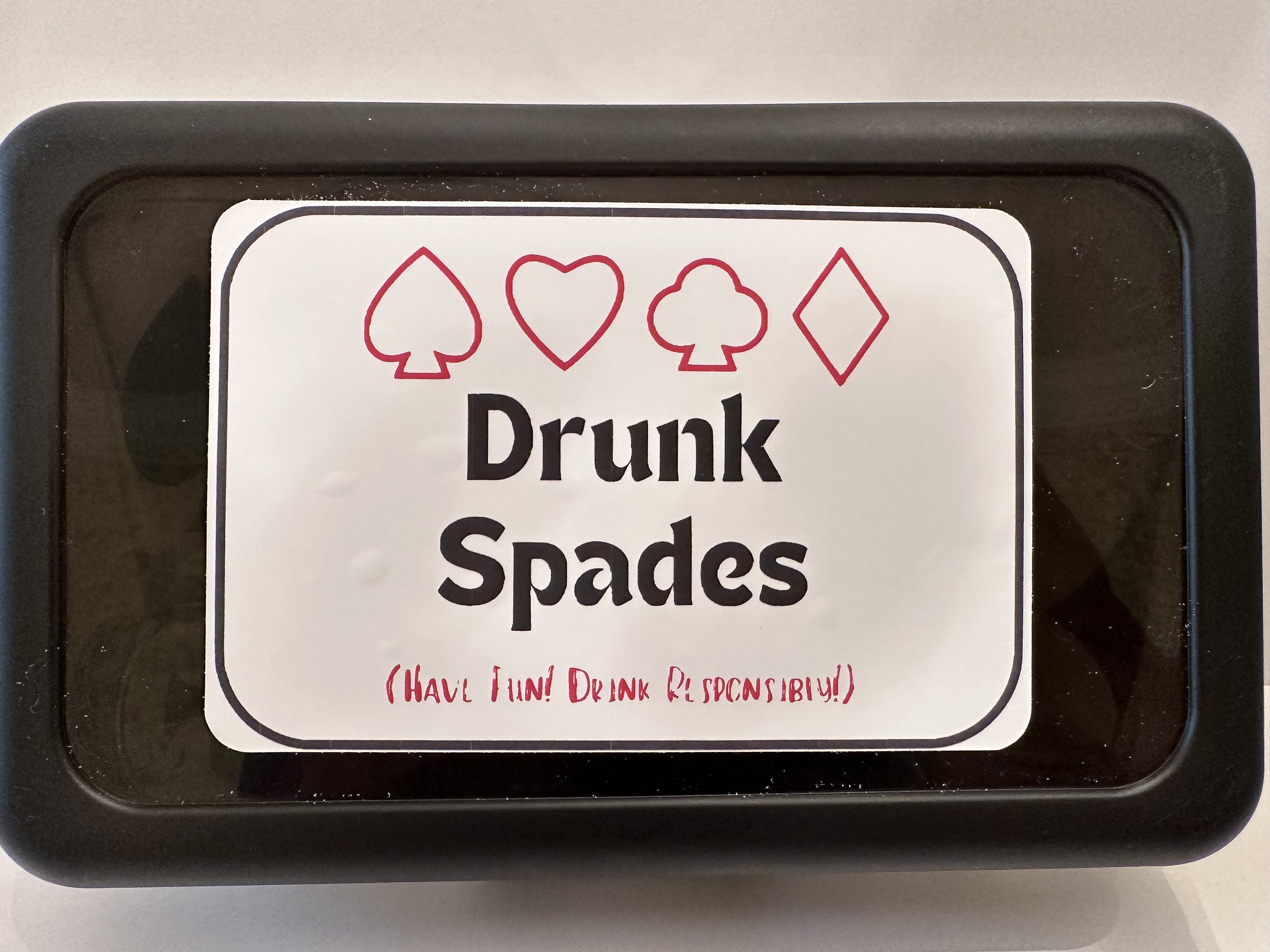 Drunk Spades Adult Party Game | Family Reunion | Hose Party | House ...