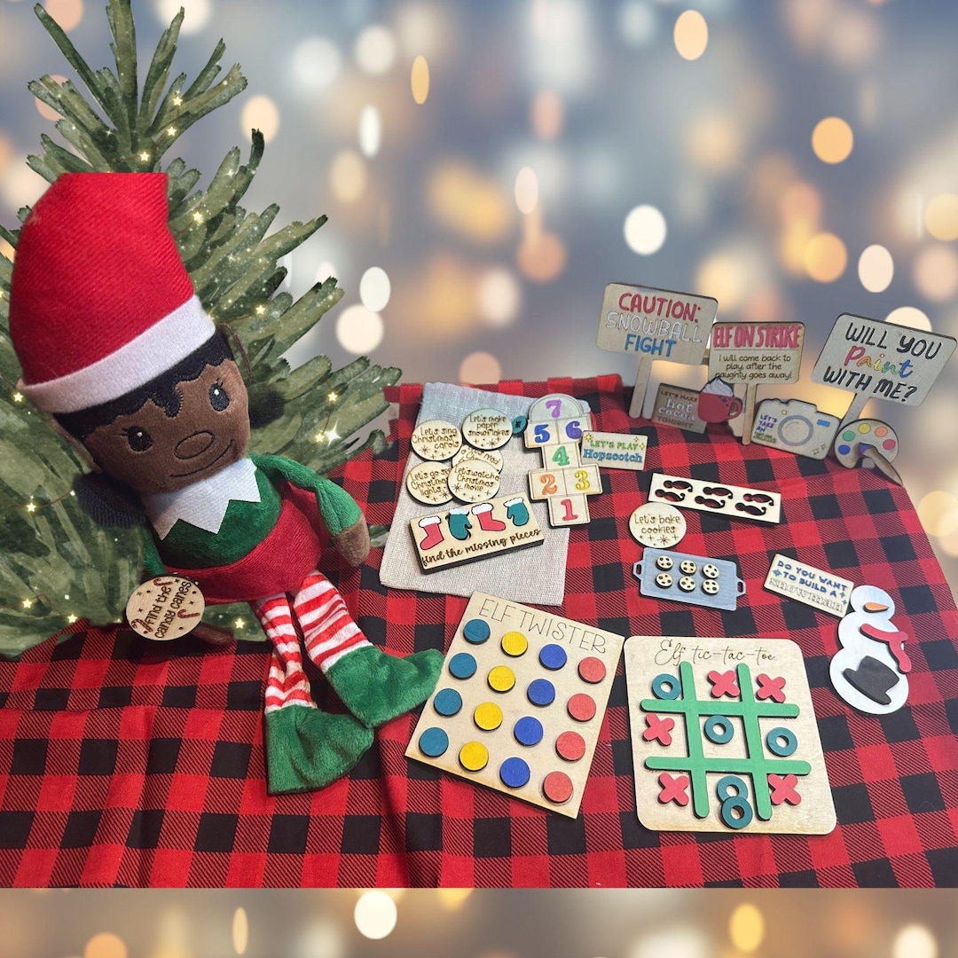 Holiday Elf Kit | 18 Days of Elf Fun | Elf Kit | Handmade | Hand ...
