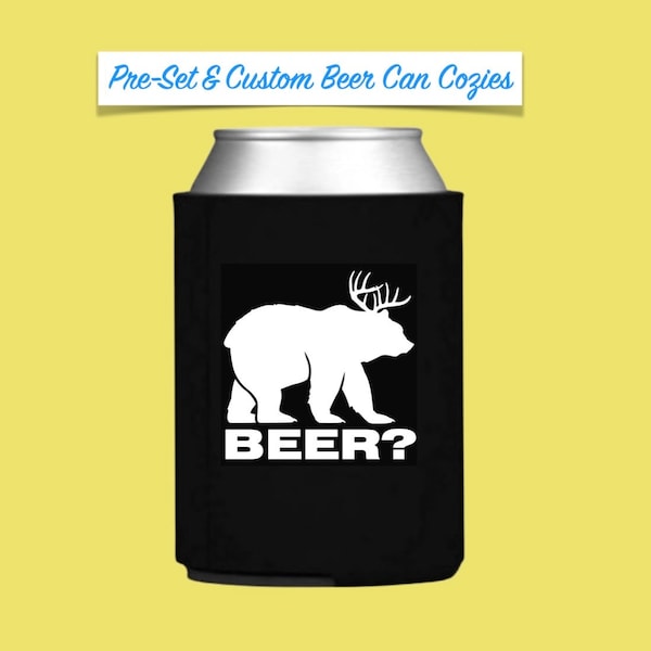 Beer Koozie - Etsy