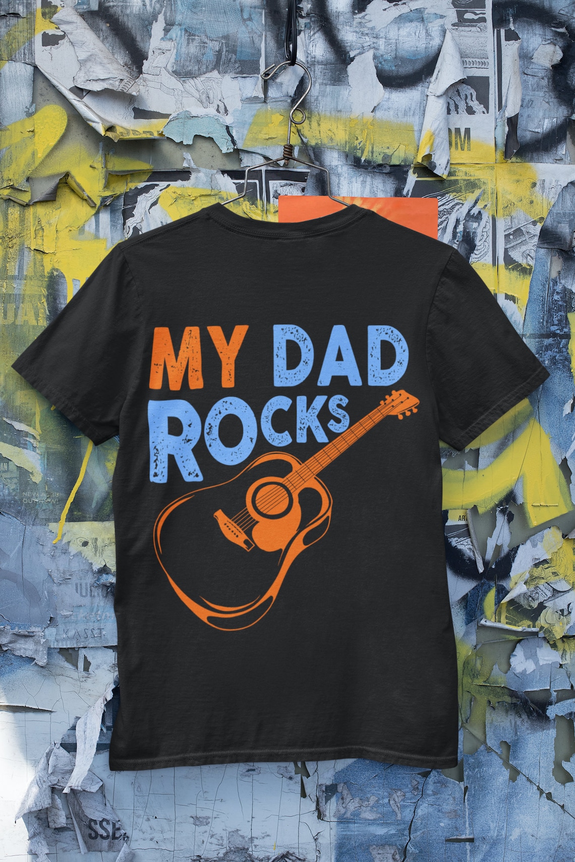 Father's Day Gift for Dad My Dad Rocks Rockstar Dad - Etsy