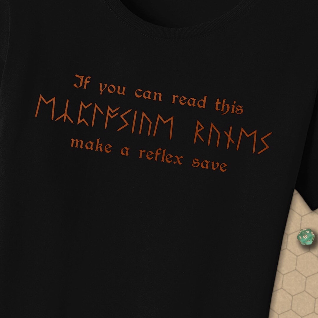 Explosive Runes Tee - Etsy