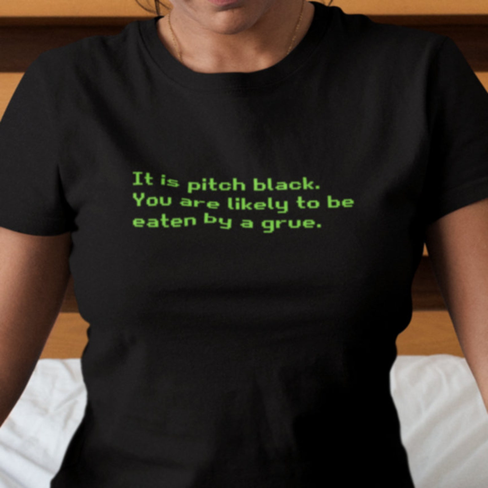 You Are Likely to Be Eaten by a Grue Glow Tee - Etsy