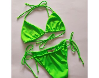 Fluorescent Bikini - Etsy UK