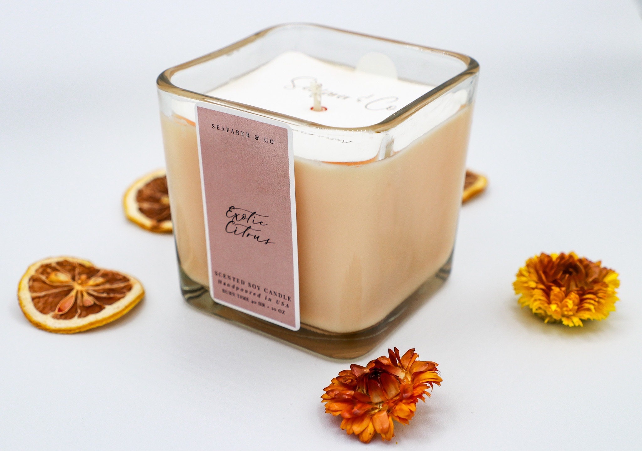 Citrus Candle Etsy