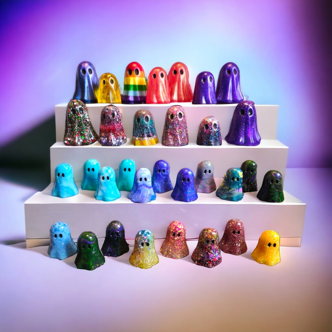 LIMITED EDITION Resin Ghosts, Ghost Ornament, Spooky Gift, Halloween ...