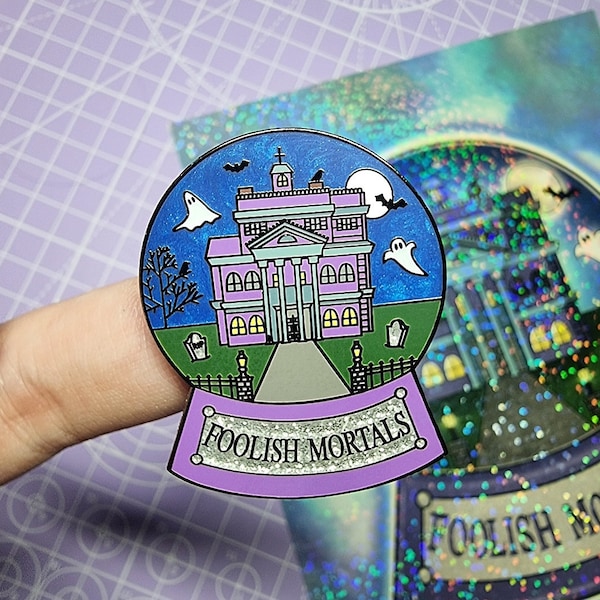 Haunted House Crystal Ball - Etsy