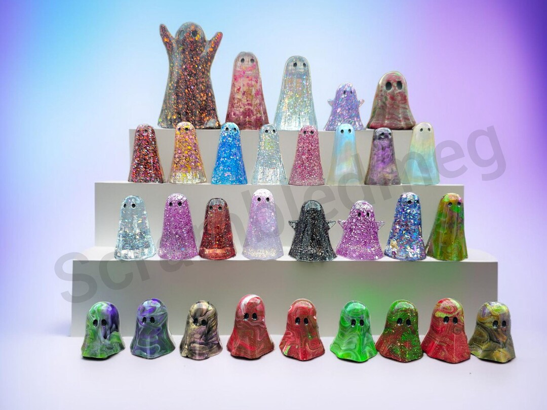 LIMITED EDITION Resin Ghosts, Ghost Ornament, Spooky Gift, Halloween ...