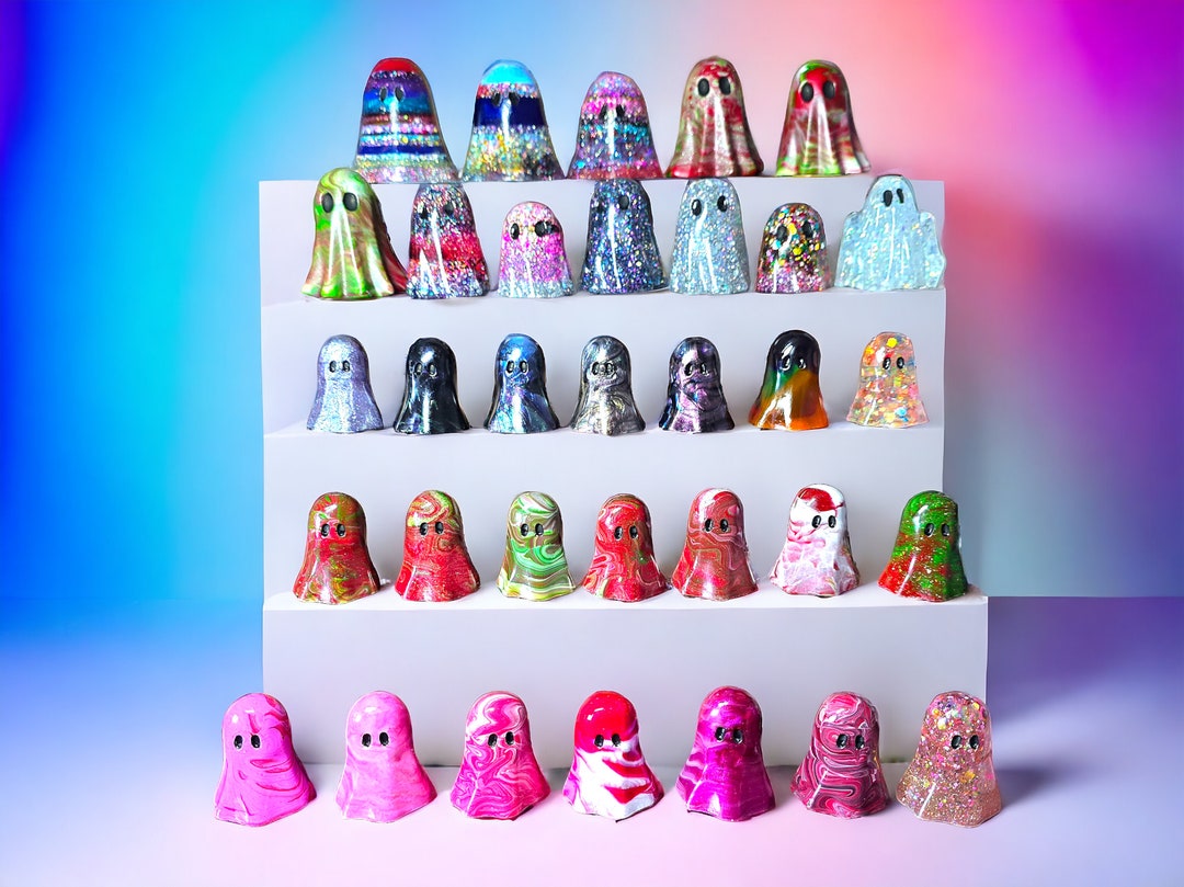 LIMITED EDITION Resin Ghosts, Ghost Ornament, Spooky Gift, Halloween ...