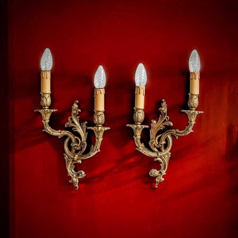 Rococo Sconce - Etsy