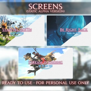 FFXIV Animated Scene Pack | A Realm Reborn Starting Soon, BRB and ...