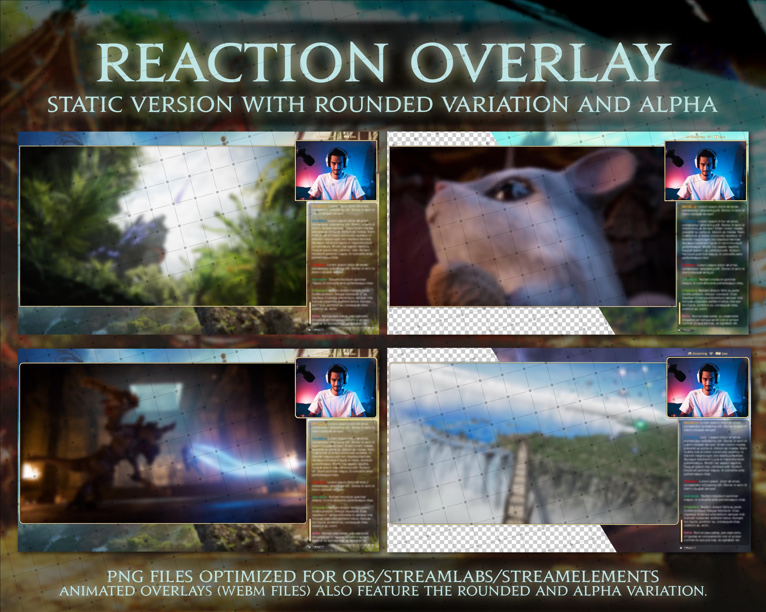 FFXIV Overlay | FFXIV Dawntrail | FFXIV Stream Package for Twitch ...