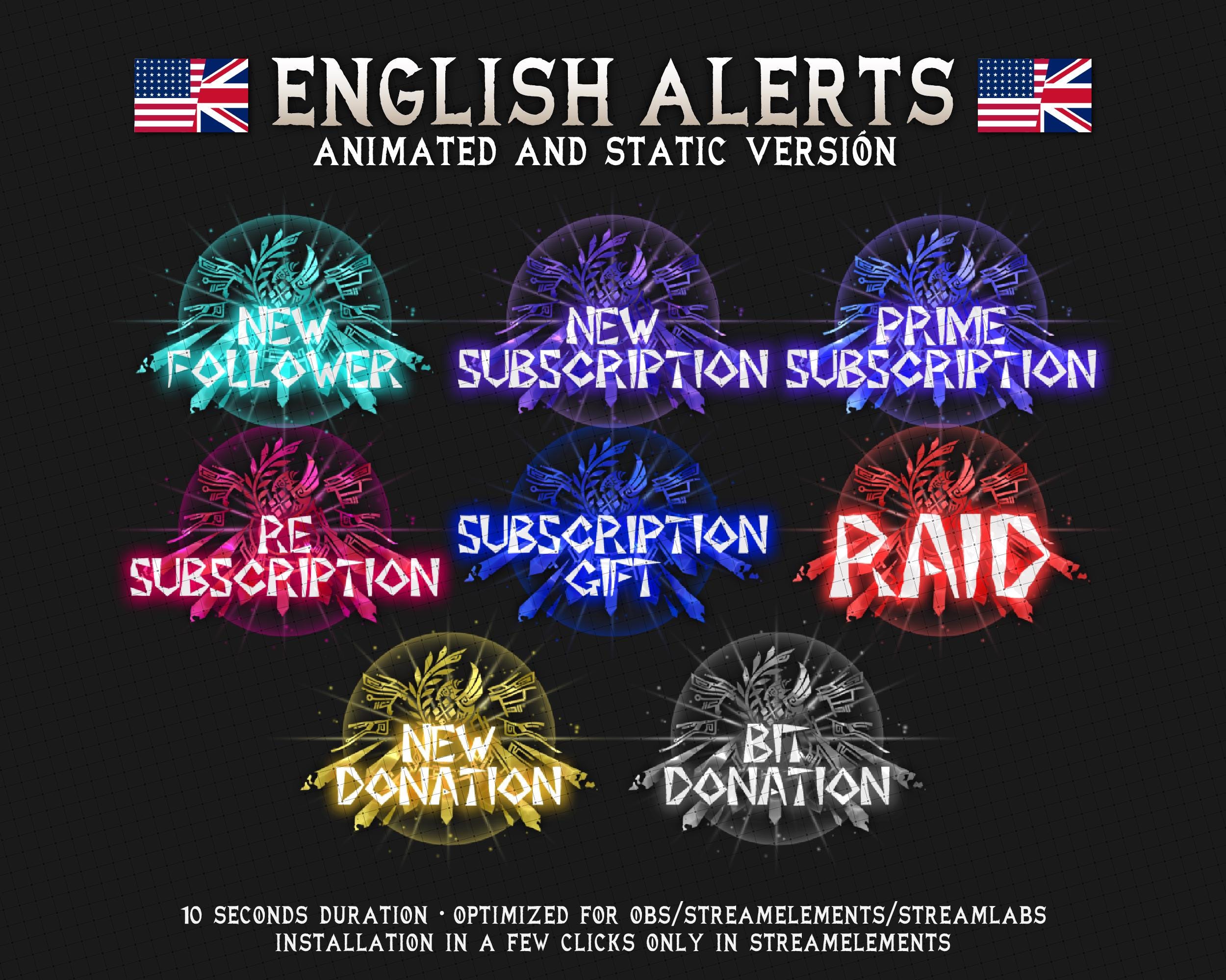 Monster Hunter Wilds | Animated Stream Alerts for Twitch, Youtube and ...