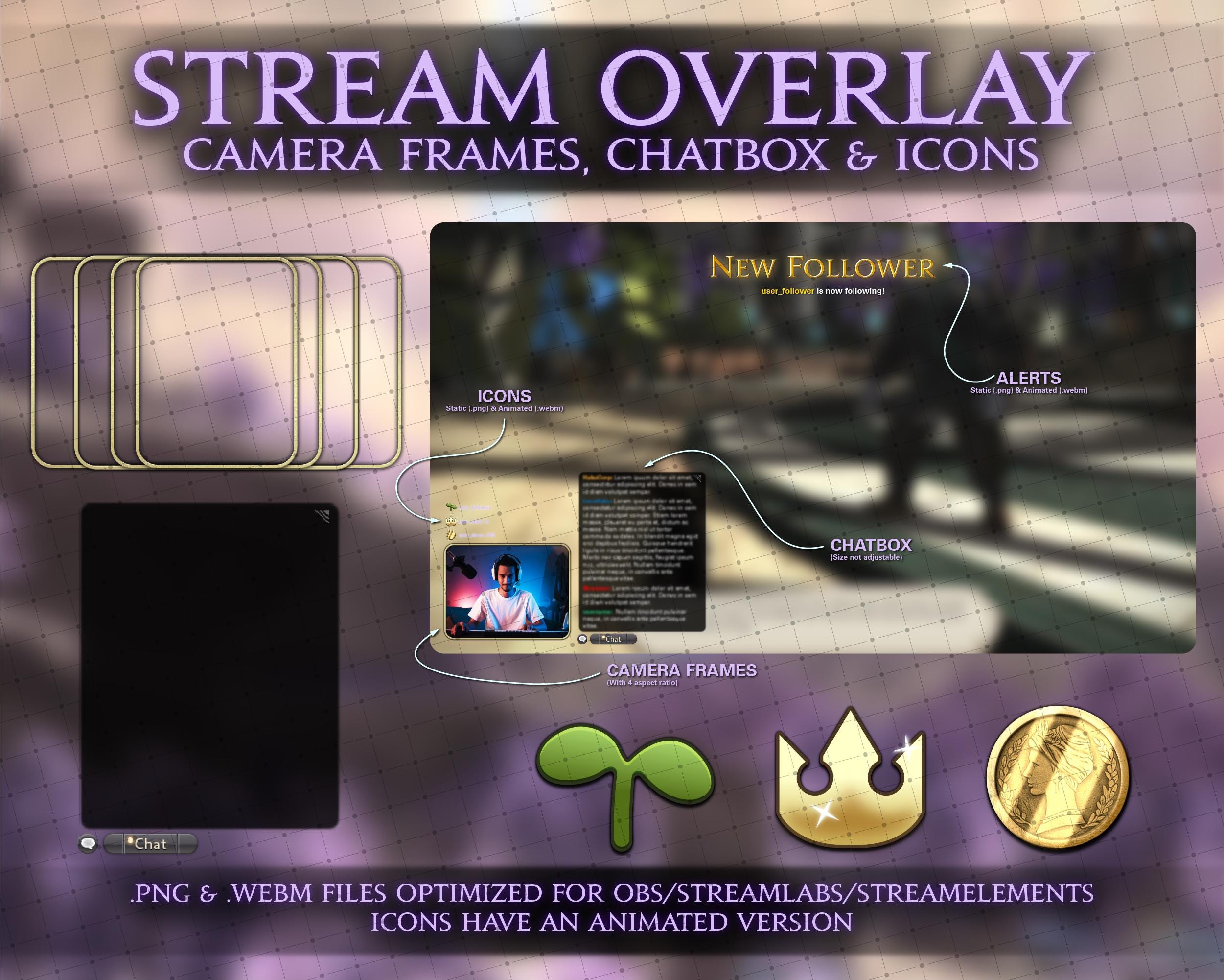 FFXIV Overlay | FFXIV Shadowbringers | FFXIV Stream Package for Twitch ...