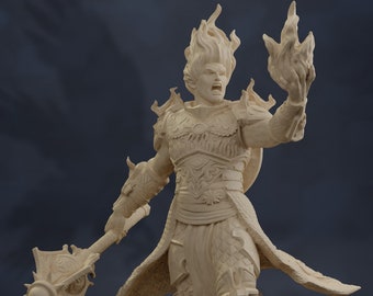 Sun Cleric Miniature - Etsy