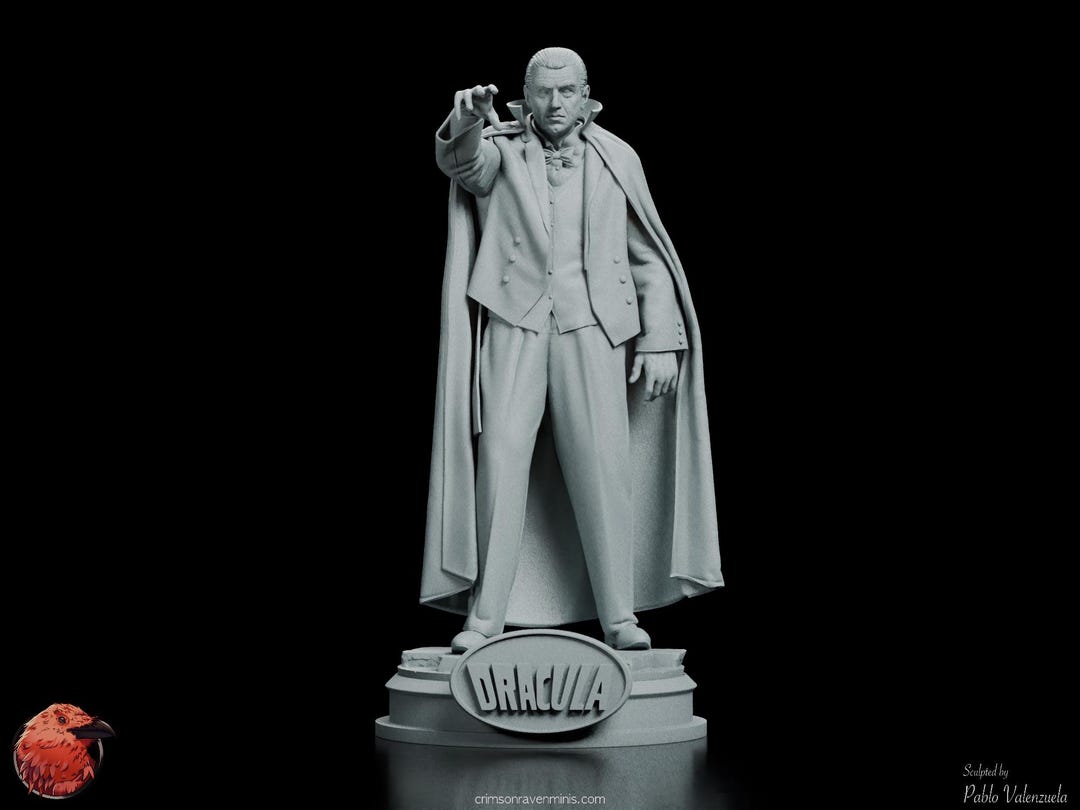 Dracula Model Kit | Bela Lugosi 1931 Vampire Figure - Etsy
