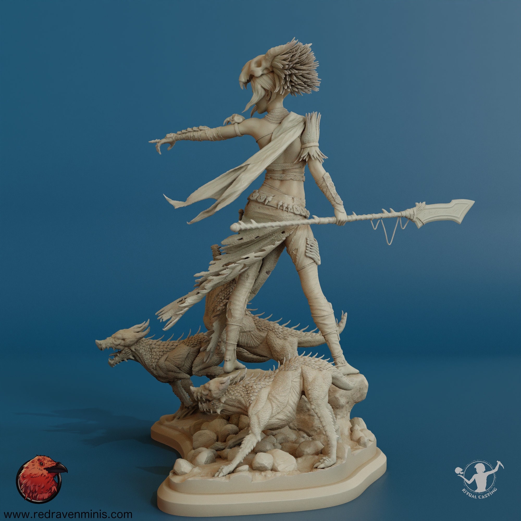 Tanis the Huntress 1/10 Scale Resin Model Kit - Etsy