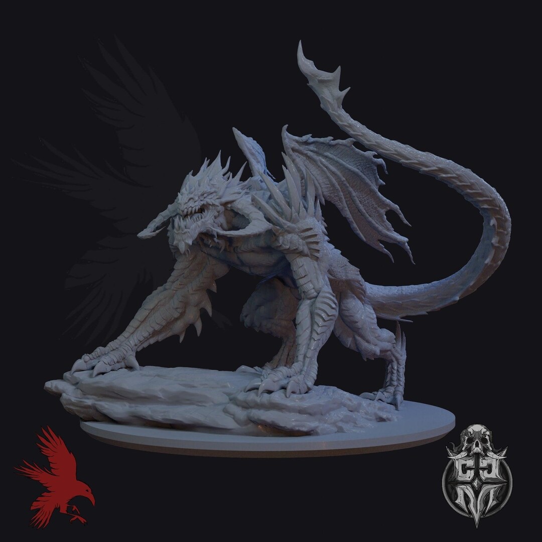 Winged Behemoth - Etsy